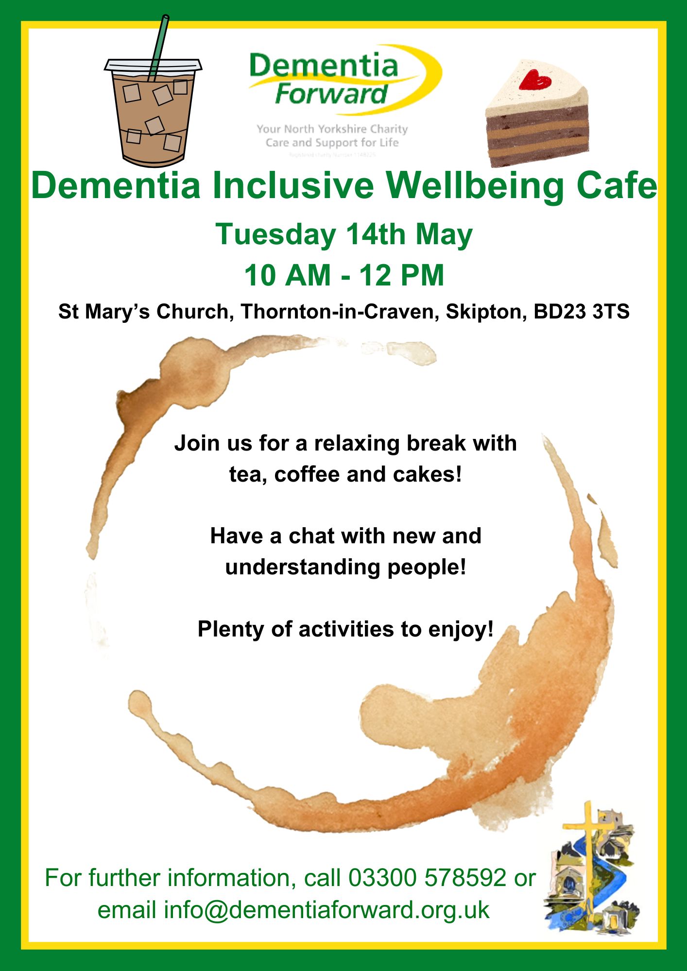 Dementia Inclusive Wellbeing Cafe - BMT Parish Churches